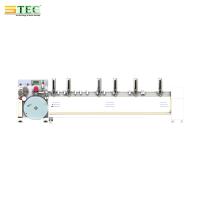 China Fully-Automatic Aluminum Venetian Blind Slat Forming Cutting Punching and Ladder String Threading machine for sale