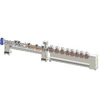 China Fully-Automatic Aluminum Vertical Blinds Slat Forming Cutting Punching and Threading Machine for 12.5mm 16mm 25mm 35mm 50mm for sale