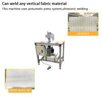 China Ultrasonic Vertical Blind Vane Fabric Welding Machine for sale