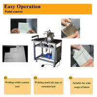 China Ultrasonic Vertical Blind Vane Fabric Welding Machine for sale