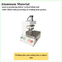 China Vertical Blind Vane Hem Pocket Edge Welding Machine for sale