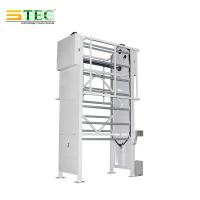 China Einfaches Laden Digital Touchscreen Auswahl Der Stoff Roller Aufbewahrung Karussell Roll Rack Holder Machine for sale