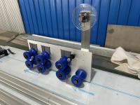 China Aluminum Tube Manual  Sticking Machine for sale