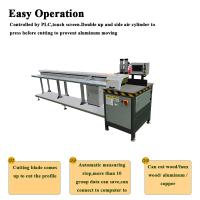 China Automatic Measuring Stop Max Digital Aluminum Cutting Machine with 90 Degree Cutting for sale