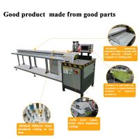 China Automatic Measuring Stop Max Digital Aluminum Cutting Machine with 90 Degree Cutting for sale