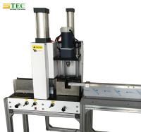 China Honey comb/pleated blind fabric cutting and punching machine for sale