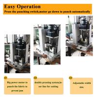 China Honey Comb Pleated Blind Fabric Cutting and Punching Machine for Cellular Blind Manufacturing Honeycomb/cellular/plate Blind for sale