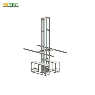 China Double Working Position Electric Blinds Roller zebra Curtains test Lift Machine Blinds Inspection Hoist Machine Shutter Lift Machine for sale