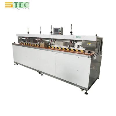 China Double Side Roller Blinds Cutting Machine 4200mm Zebra Cutting Table for Roller Blinds for sale