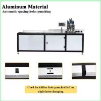 China 50mm Venetian Blind Slat Cutting Machine Headrails Bottom Rails Cutting And Punching for sale