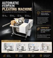 China Automatic Curtain Pleating Machine – Industrial Fabric Pleating, High Precision，Long-term Stable Performance for sale