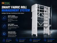 China Automatic Fabric Roll Storage Carousel for Roller Blind Fabrics for sale