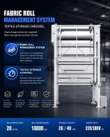 China Automatic Fabric Roll Storage Carousel for Roller Blind Fabrics for sale