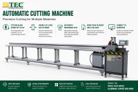 China High Precision 90° Cutting Machine for Aluminum Venetian Components for sale