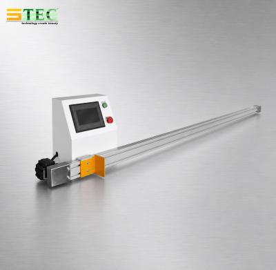 China Max Digital Measuring Stop – Touchscreen-Controlled Aluminum Tube Measurement with ±0.1mm Accuracy and Flexible Operation Panel for sale