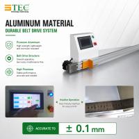China Max Digital Measuring Stop – Touchscreen-Controlled Aluminum Tube Measurement with ±0.1mm Accuracy and Flexible Operation Panel for sale