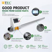 China Max Digital Measuring Stop – Touchscreen-Controlled Aluminum Tube Measurement with ±0.1mm Accuracy and Flexible Operation Panel for sale