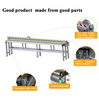 China Manual Roller Blind Fabric Cutting Table Multi Layer Cutting Capacity Dual Safety Protection for Textile Workshop for sale