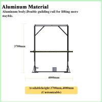 China Dual Pole Blinds Inspecting Hoist for sale