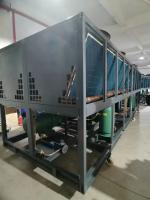 China 360kW heat pump chiller, heat pump chiller, air source heat pump chiller,Air Cooled Screw Heat Pump for sale
