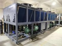 China 360kW heat pump chiller, heat pump chiller, air source heat pump chiller,Air Cooled Screw Heat Pump for sale