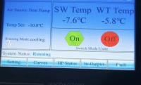 China 360kW heat pump chiller with Minus 15 ℃ outlet temp and with heat recovery for sale