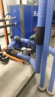 China 3 units  45 kW water to water heat pumps for sale