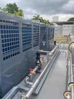 China 2 units of 110kW heat pump + 3 pcs of 2000 liter pressure bearing tank for sale