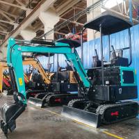 China Water Cooling Mini Excavator Machine 22.1 Kw Color Customized for sale