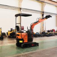 China 1.2 Ton High Strength Mini Digger Excavator , Household Mini Excavator CE EPA Approved for sale