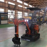 China 8.2kw Home Mini Hydraulic Excavator With Telescopic Track Frame Rubber Track for sale