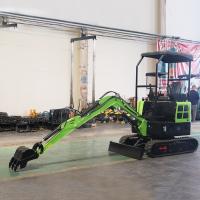 China Swing Boom 1.8Tone Mini Hydraulic Excavator Tailless Small Home Excavator for sale
