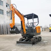China Crawler Mini Hydraulic Excavator Boom Swing 2T Mini Digger With Changchai Engine for sale