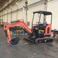 China Tailless Compact Crawler Excavator Machine Retractable Shoes 3 Tonne Digger for sale