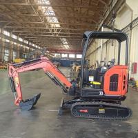 China Tailless Compact Crawler Excavator Machine Retractable Shoes 3 Tonne Digger for sale