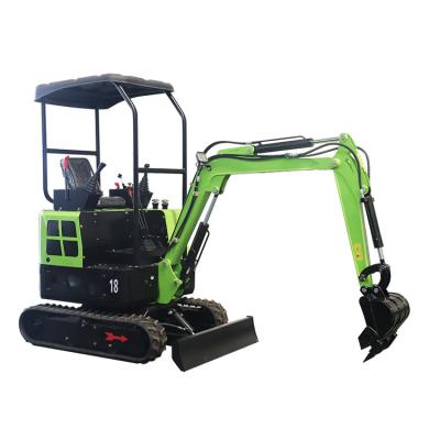 China 20kw Diesel Mini Excavator Three Cylinder Pilot Operated Backhoe Mini Excavator for sale