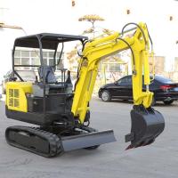 China High Fuel Efficiency 2.5 Tonne Digger  , Customized Small Garden Excavator for sale