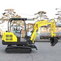 China High Fuel Efficiency 2.5 Tonne Digger  , Customized Small Garden Excavator for sale