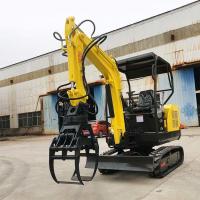 China High Fuel Efficiency 2.5 Tonne Digger  , Customized Small Garden Excavator for sale