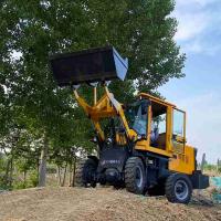 China 3 Ton Wheel Loader Machine Color Customized With Isuzu Axle 1 Year Warranty for sale
