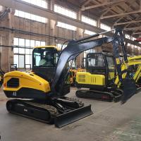 China Saving Energy Mini Backhoe Excavator 4 Ton 34kw Color Customized for sale