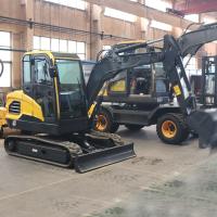 China Saving Energy Mini Backhoe Excavator 4 Ton 34kw Color Customized for sale