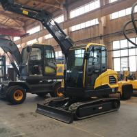 China 4.4km/h Mini Garden Digger Machine Full Hydraulic 4 Tonne Digger for sale