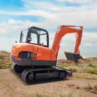 China 4 Cylinder Water Cooling 6 Ton Mini Excavator Customized Color for sale