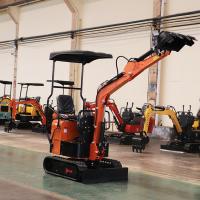 China Multipurpose 1.2 Ton Mini Crawler Excavator With Changchai 192 Engine for sale