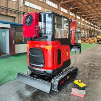 China Integrated Counterweight 3 Ton Mini Excavator 4km/h With Changchai Engine for sale