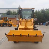 China Front End Wheel Loader Machine 3200kg 42KW With Gas Break for sale