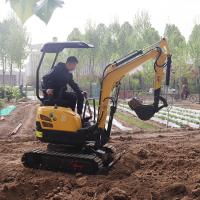 China Tailless Micro Digger Excavator Machine 2000kg High Configuration Superior Performance for sale