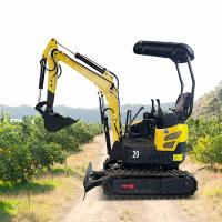 China Tailless Micro Digger Excavator Machine 2000kg High Configuration Superior Performance for sale