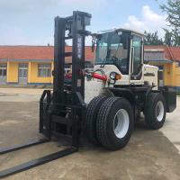 China Red Industrial Forklift Truck 98KW 6 Ton Forklift Reach Truck for sale